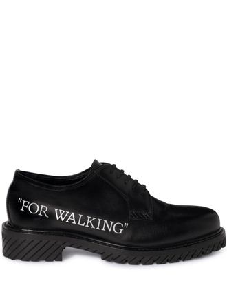 Off-white derbies For Walking - Noir