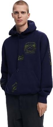 Desigual Sweat_Nueva ESCOCIA, 5000 Navy, L