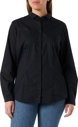 Redford Damen Bluse Slim Fit, Schwarz (schwarz 39), 44