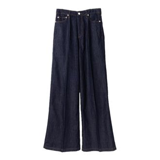 Officine G&eacute;n&eacute;rale Weite Jeans mit Kleidungsw&auml;sche - - Jeans - Damen - Blau - W25