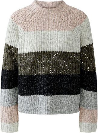 Oui Strickpullover Oui Pullover Iconic Garn Mix (1-tlg)