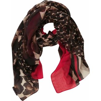 Betty Barclay Schal mit Allover-Print - - Accessories - Damen - Mehrfarbig - ONE SIZE