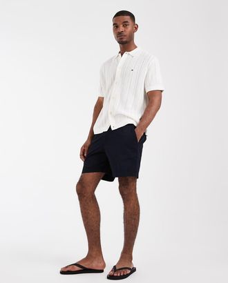 Lacoste Short casual - Bleu marine