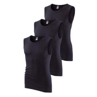 H.I.S Herren Muscleshirt Feinripp Muscleshirts im 3er Pack