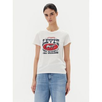 Levi's T-Shirt Perfect 17369-3022 Wei&szlig; Standard Fit