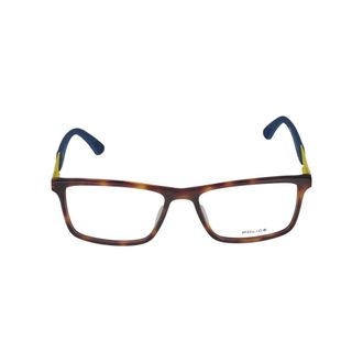 Police unisex, Accessoires, Brun, Taille: 50 MM Lunettes Élégantes Vk056