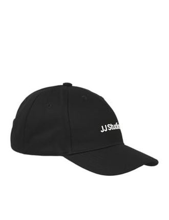 Jack & Jones Casquette de Baseball pour Homme, Noir, Taille Unique