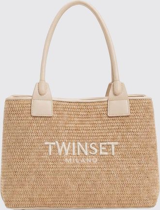Twinset Sac Port&eacute; &eacute;paule TWINSET Femme couleur Sable