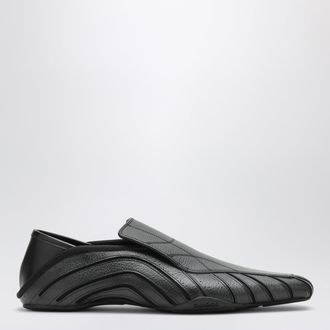 Gucci Schwarze Miami Slip-On Ledersneaker