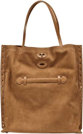 Zanellato Femme, Sacs, Brun, Taille: ONE Size Convertible Tote