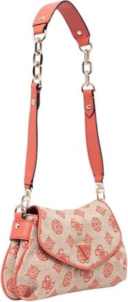 Guess Femme, Sacs, Rouge, Taille: ONE Size Beyza Flap Bag