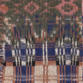 Dries Van Noten Wool and Alpaca Blend Scarf - Multicolor