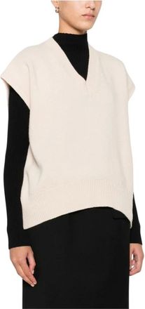 Marella Femme, Pulls, Beige, Taille: 40 FR Pull Monochrome