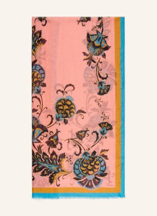 Etro Etro Schal Mit Leinen rosa