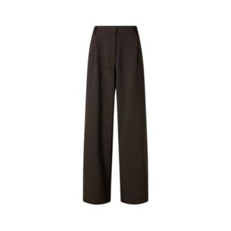 Sessun Femme, Pantalons, Brun, Taille: 40 FR Wide Pantalons