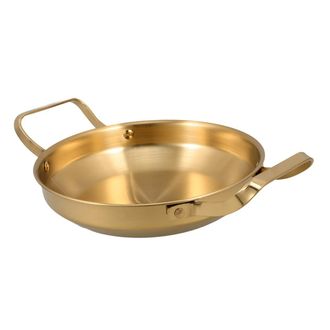 Cabilock Multifunktionaler Meeresfr&uuml;chtetopf Schmortopf Aus Edelstahl Mit Doppelgriff Vielseitiger Kochtopf F&uuml;r Die K&uuml;che Und Den Au&szlig;enbereich