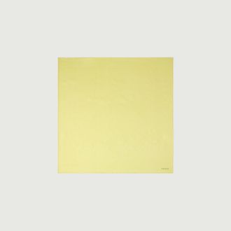 SOEUR FOULARD SQUARE JAUNE CITRON