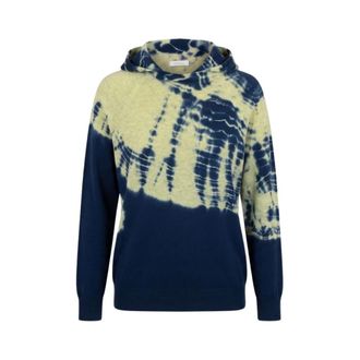 Malo Tie-Dye Strick-Hoodie - - Sweatshirts & Hoodies - Damen - Mehrfarbig - S