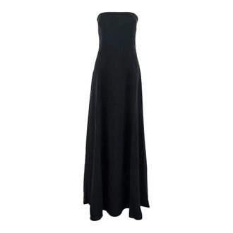 Solace London Helena Long Dress - - Dresses - Damen - Schwarzk - M