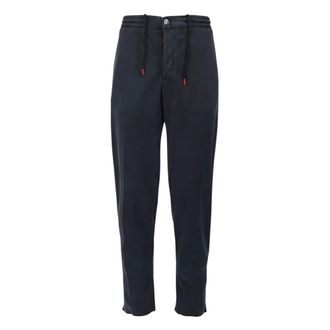 Kiton Herren, Hosen, Blau, W32Gr&ouml;&szlig;e