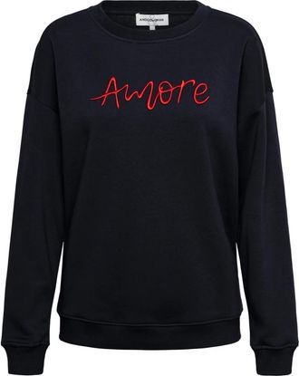 &Co Woman Damen, Sweatshirts & Hoodies, Blau, XLGr&ouml;&szlig;e