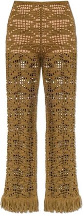 Etro Femme, Pantalons, Vert, Taille: 36 FR Pantalon tissé