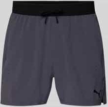 Puma Regular Fit Shorts mit Logo-Print