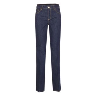 Liu Jo Femme, Jeans, Bleu, Taille: W26 Jean Bootcut avec Ceinture