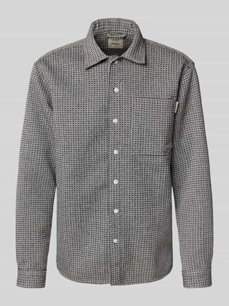 Redefined Rebel Regular Fit Hemdjacke mit Woll-Anteil und Label-Detail Modell Chen