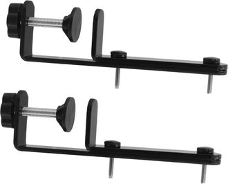 Cabilock Förmige Lochplatten-Halterung Für Tischkanten Stabile Klammer Zur Sicheren Befestigung Von Tisch-stecktafeln Ohne Bohren Einsetzbarer Pegboard Stand F