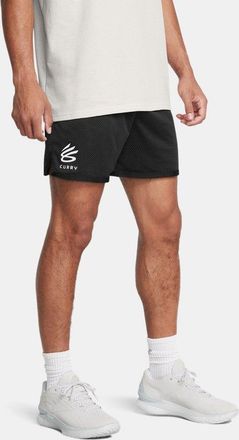 Under Armour Curry Splash Shorts (13 cm) für Herren Schwarz / Weiß Clay 3XL