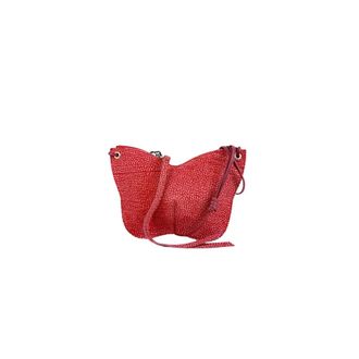 Borbonese Femme, Sacs, Rouge, Taille: ONE Size Borboleta Borsa Crossover Farfalla S