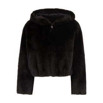 Pinko Faux Fur & Shearling Jackets - - Jackets - Damen - Braun - L