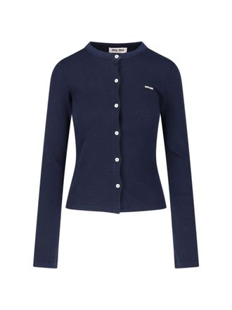 Miu Miu Strickjacke Mit Kn&ouml;pfen