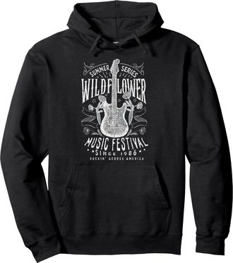Trendy Apparel Summer Series Wildflower Music Festival 1986 Pullover Hoodie