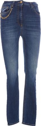 Elisabetta Franchi Bootcut Jeans - Blau
