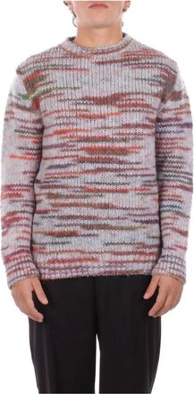 Costume National Homme, Pulls, Multicolore, Taille: L Pull Logo Dos