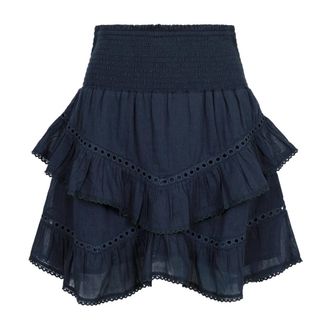 Neo Noir Short Skirts - - Skirts - Damen - Blau - 2XL