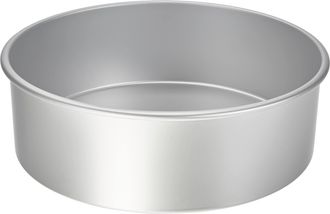 Decora 0062614 Professionelle runde Backform Ø 30 x 10 h cm, Aus eloxiertem Aluminium, Ohne Schweißpunkte, Professionelles Design