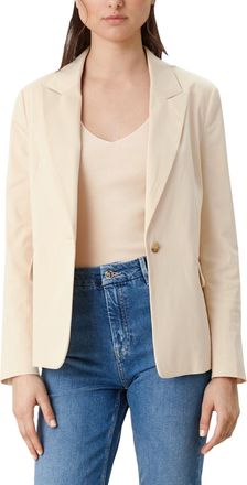 s.Oliver Black Label Damen Blazer Langarm Regular Fit, Hellgelb, 36