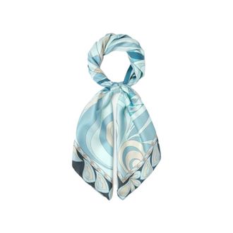 Marella Tempo Scarf - Femme - Accessoires - Bleu - Taille: ONE Size
