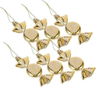 Cabilock 6pi&egrave;ces Pendentifs D&eacute;coratifs De Bonbons pour F&ecirc;te D&eacute;corations Suspendues De No&euml;l Et Occasions Sp&eacute;ciales
