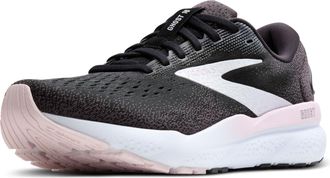 Brooks Damen Ghost 16 Laufschuhe Neutralschuh Black/White/Orchid Ice - Schwarz 36,5