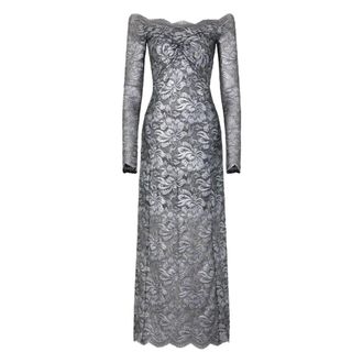 Paco Rabanne Elegantes Spitzenkleid - - Dresses - Damen - Grau - S