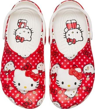 Crocs Hello Kitty Red Classic Clog 33-34 EU Multi