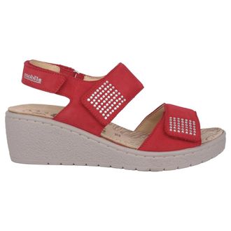 Mephisto Rote Sandale mit weiter Passform - Pam Spark - - Shoes - Damen - Rot - 41 EU
