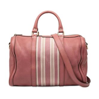 Gucci Pre-owned Leder Reisetasche - - Pre-owned - Damen - Rosa - ONE SIZE