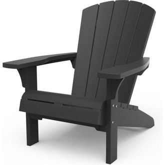 Keter Troy Adirondack Gartenstuhl - 85x80x96,5 cm - Graphit - Keter