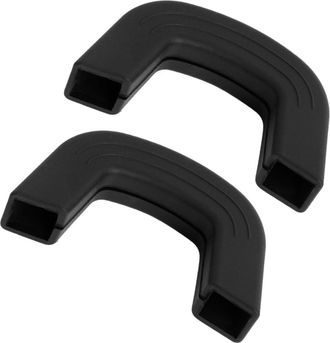 FOMIYES Silikon Topfgriffschutz Paar rutschfest W&auml;rmed&auml;mmend f&uuml;r Hei&szlig;e Pfannen und T&ouml;pfe Kochen und Backen K&uuml;chenutensilien Schutz vor Verbrennungen