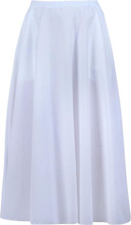 Liviana Conti Femme, Jupes, Blanc, Taille: 40 FR Nashira Long Skirt